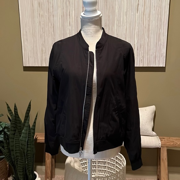 baldwin | Jackets & Coats | Baldwin Black Bomber | Poshmark